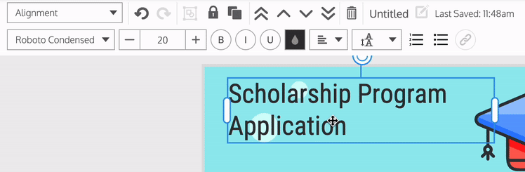 Styling text – Venngage Knowledge Base