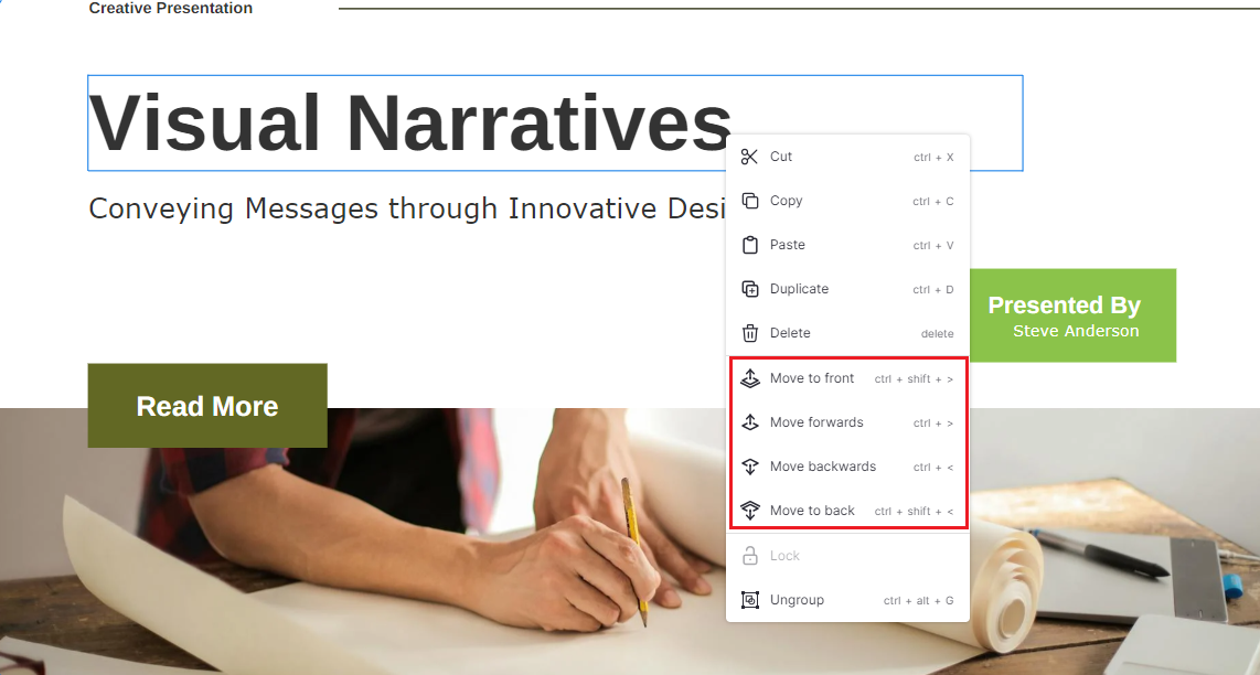Grouping and Ungrouping Objects – Venngage Knowledge Base