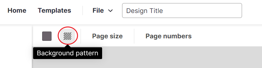 Add or change a background color or pattern – Venngage Knowledge Base