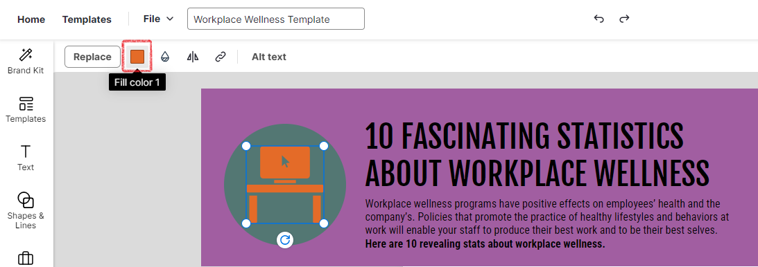 Checking the Color Contrast Ratio – Venngage Knowledge Base