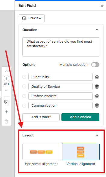 Add and Edit a Selection Field – Venngage Knowledge Base