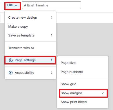 Using the Smart Guides, Alignment Grid and Margins – Venngage Knowledge Base