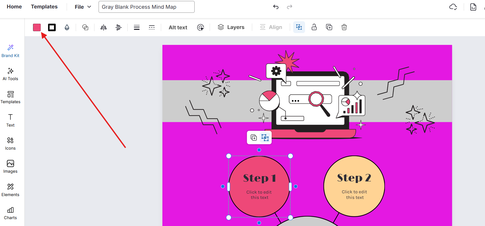 Checking the Color Contrast Ratio – Venngage Knowledge Base