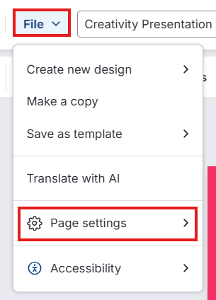 Adding Margins – Venngage Knowledge Base