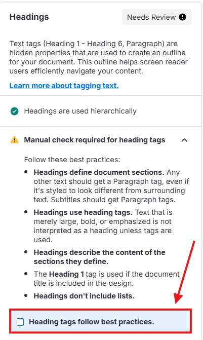 Create and Tag Headings and Titles for Accessibility – Venngage ...