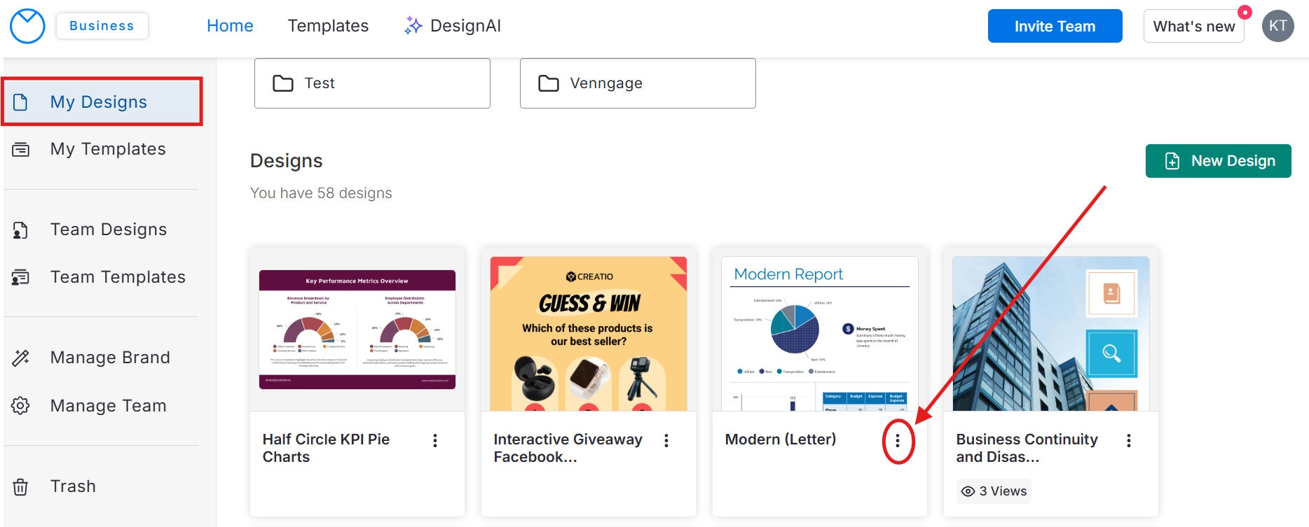 Hotspots and Interactions – Venngage Knowledge Base