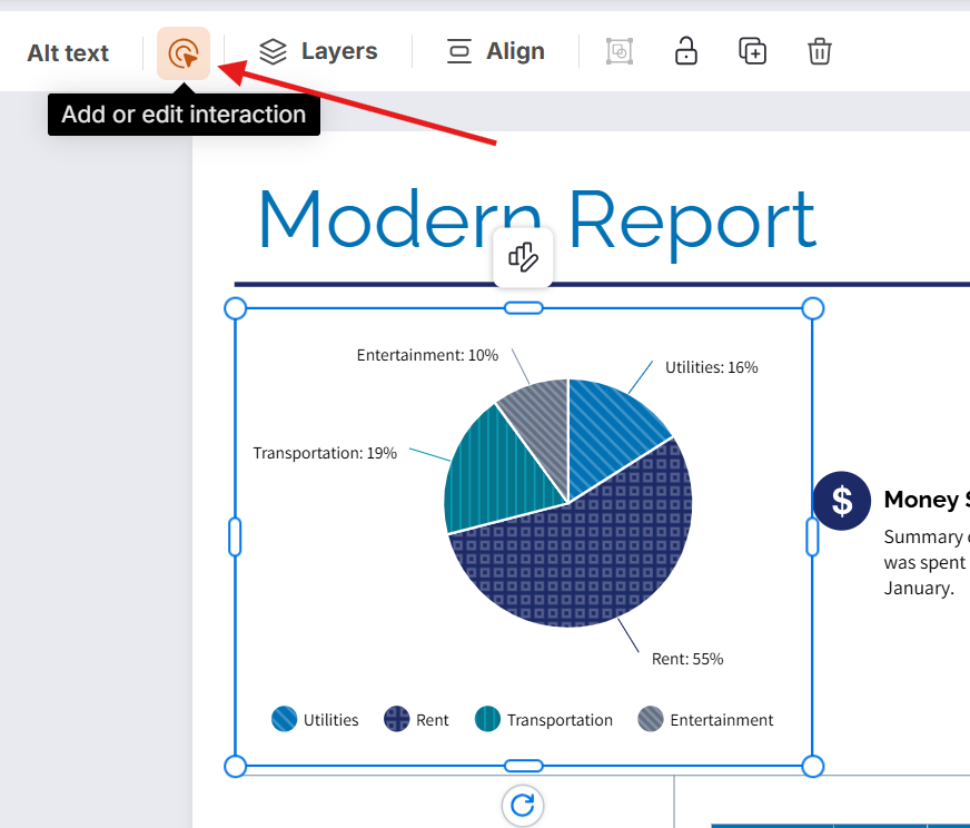 Hotspots and Interactions – Venngage Knowledge Base